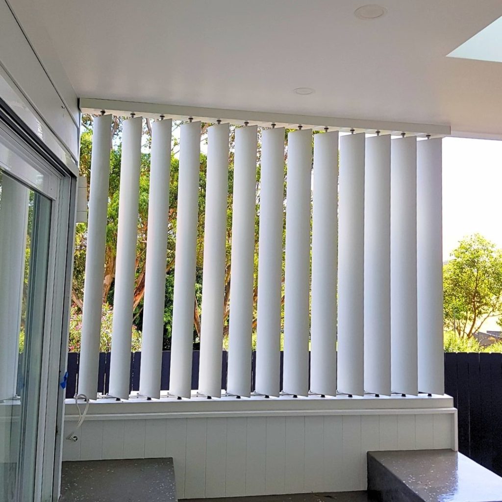 ScreenTex Wire Guide Outdoor Blinds Sydney